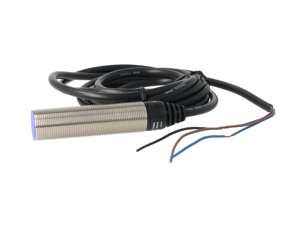 PRDL18-7DN — SENSOR DE PROXIMIDAD 7MM 12-24VCC, Ø18mm | Acotron Electrónica Industrial